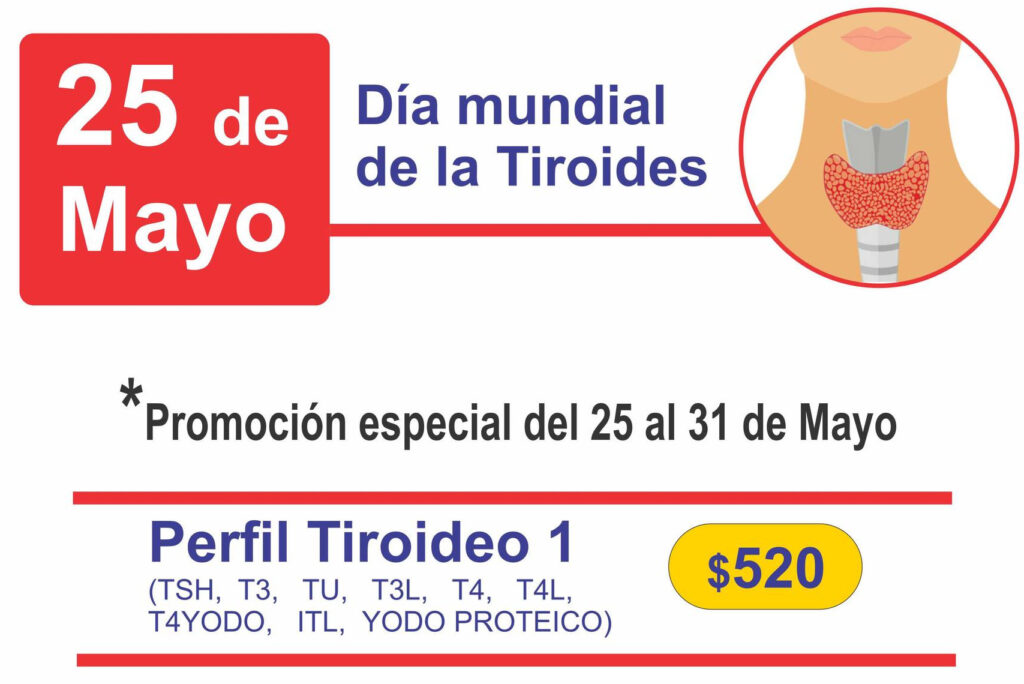 Día Mundial de la Tiroides - Laboratorios Vida
